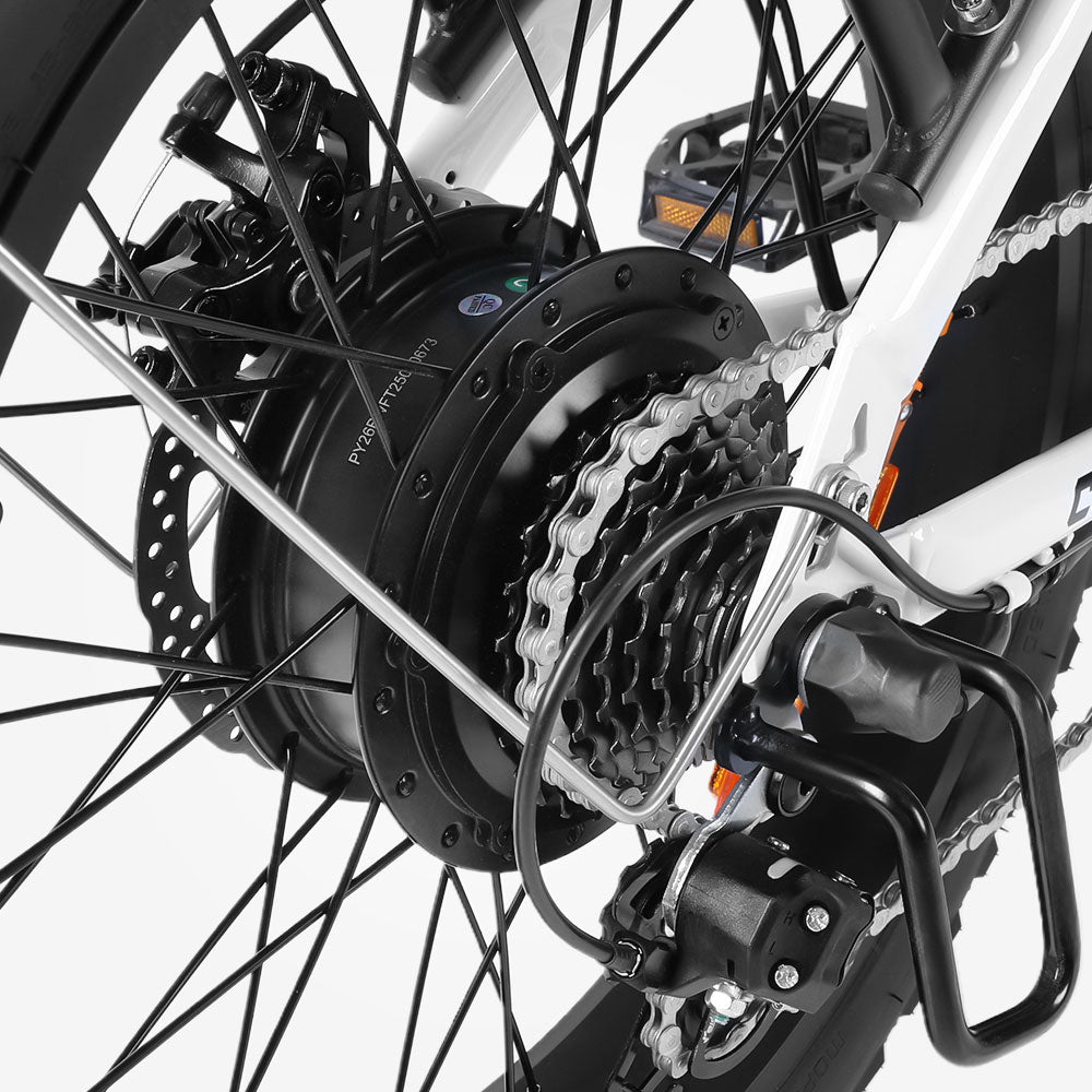 Crazybird-CU7 Electric Bike for Adults, 500W Motor 20" Tire 48V 15AH ...
